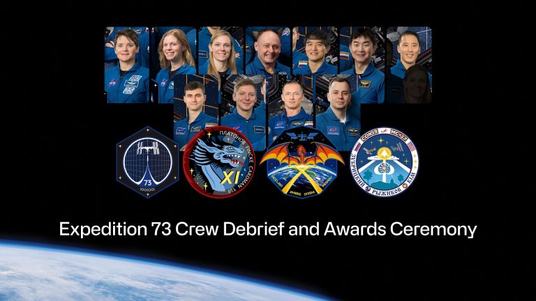 Expedition 73 | Crew Debrief & Welcome Home Ceremony - Space Center Houston